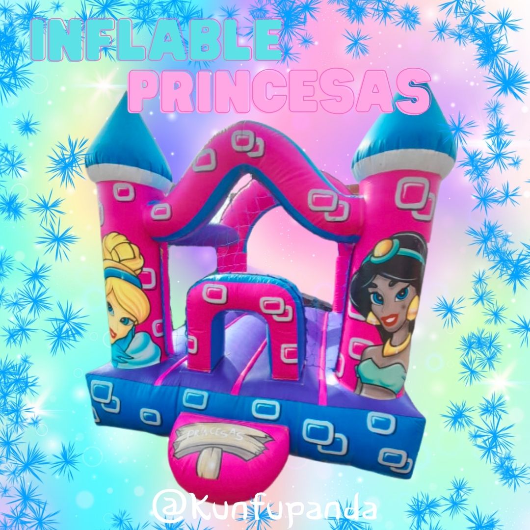 Castillos y temáticos - Inflables KunfuPanda